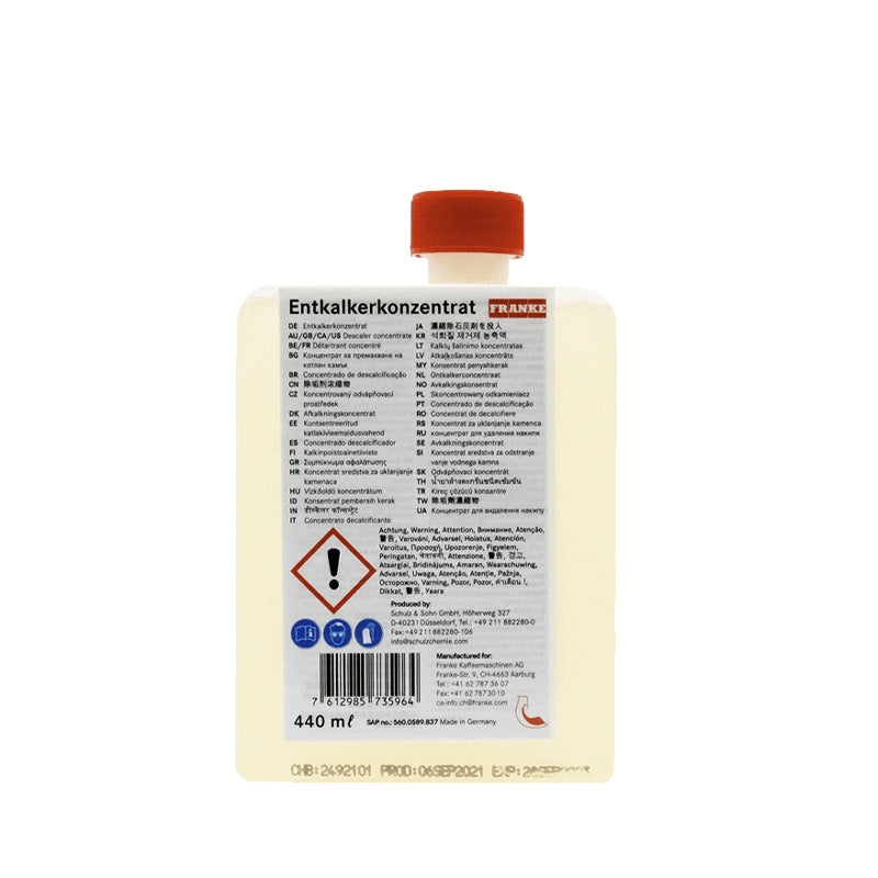 Franke Descaler Cartridge - 440ml – Beanmachines