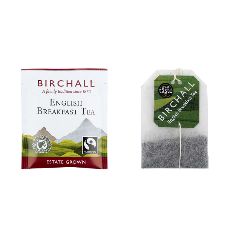 Birchall English Breakfast Tag & Envelope (6 x 25 Bags) – Beanmachines