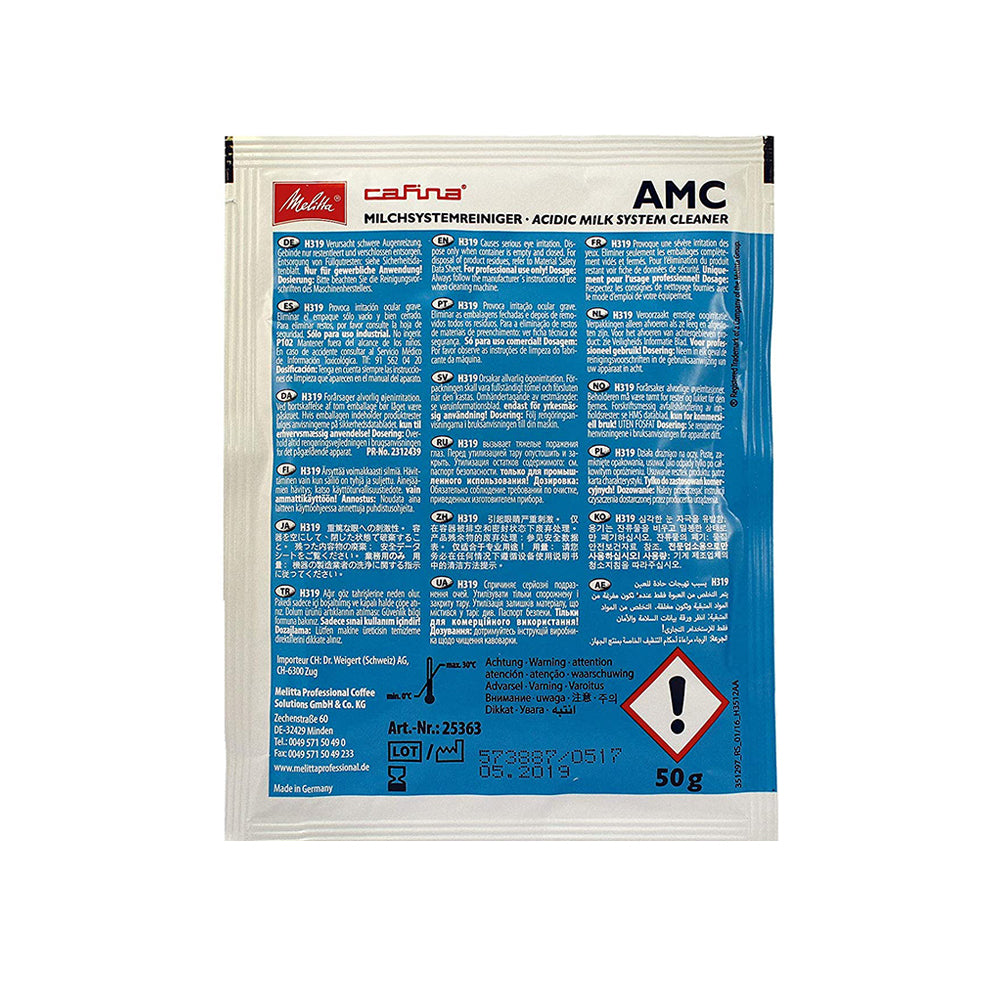 Melitta AMC Milk Cleaner (50 x 50g) – Beanmachines